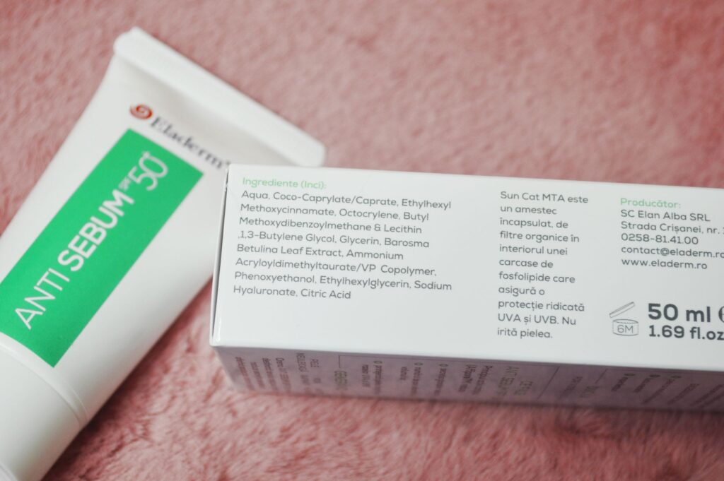 Eladerm Anti Sebum SPF 50 Review & Pareri - Crema cu protectie ridicata