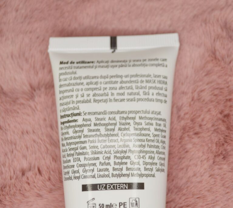 Acne Mask Hidra Review & Pareri despre crema matifianta